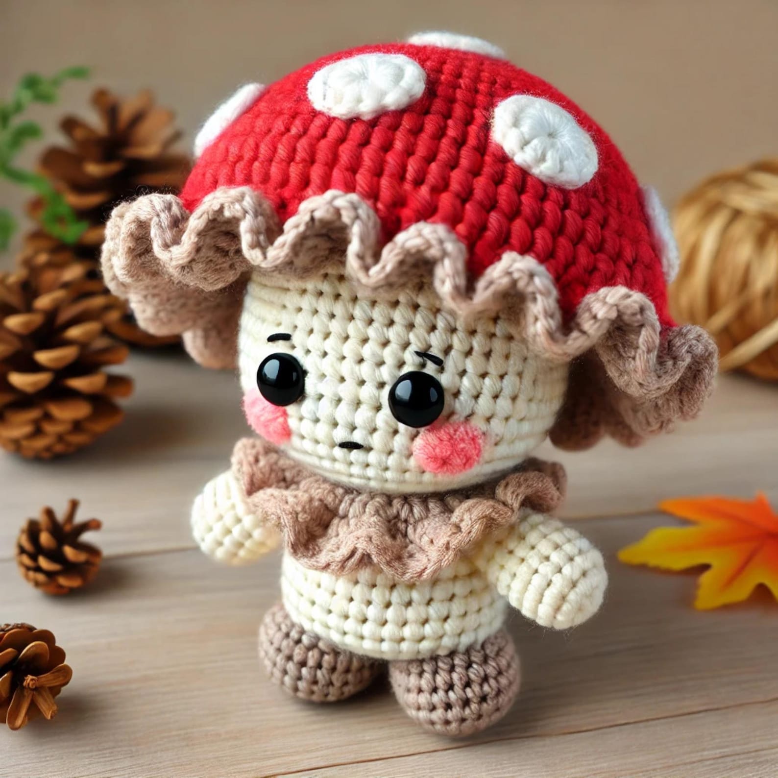 Mushroom Guy - Critter Stitch Crochet Pattern Amigurumi | Crochet Toy ...