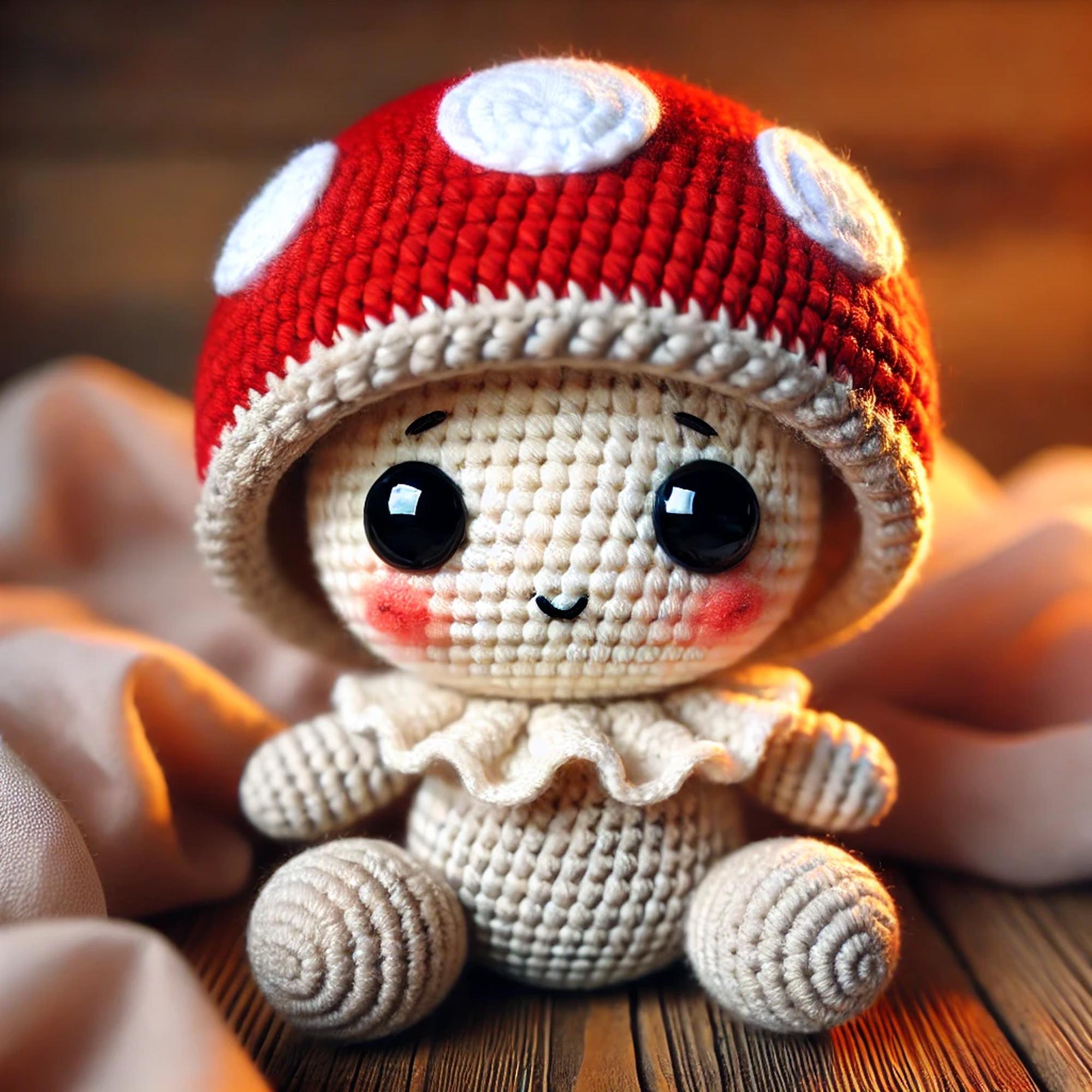 Mushroom Guy - Critter Stitch Crochet Pattern Amigurumi | Crochet Toy ...