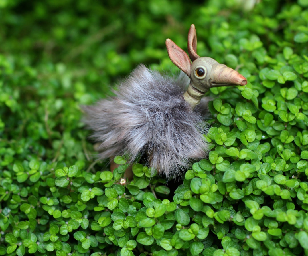 OOAK Forest Creature Critter Pixie Pet Figurine Art Doll - Etsy