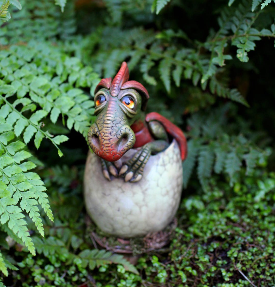 OOAK Hatching Baby Dragon Sculpture - Etsy