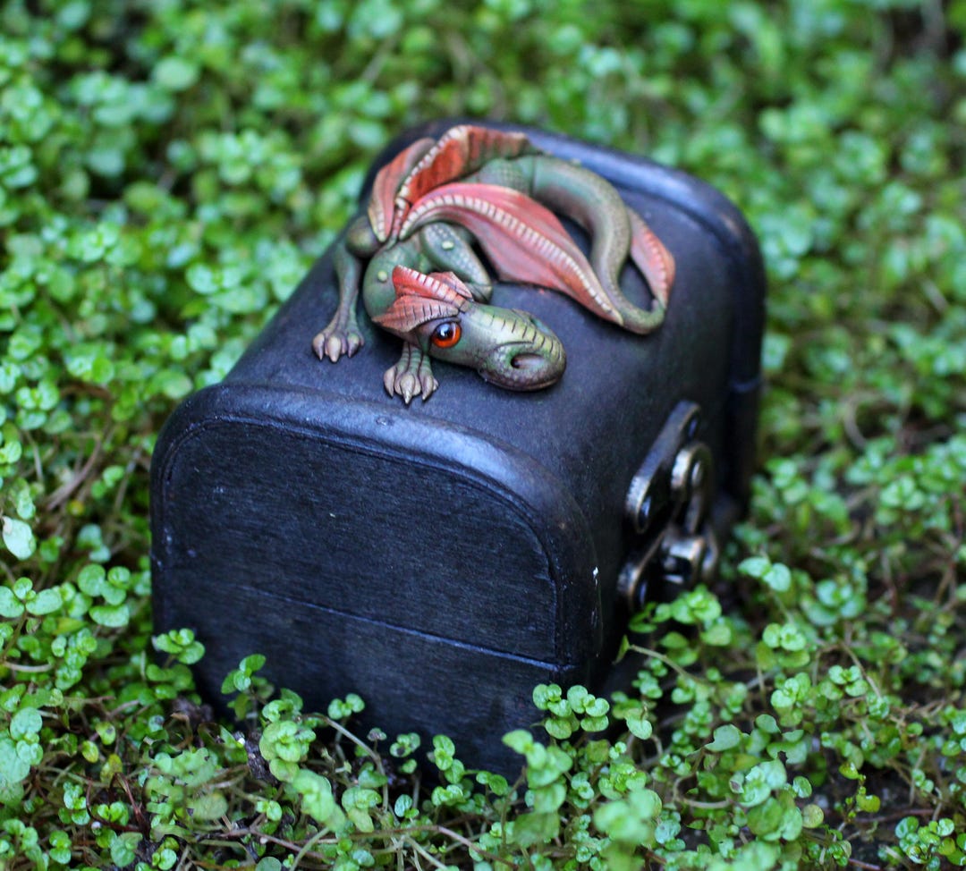 Dragon Treasure Chest Box - Etsy