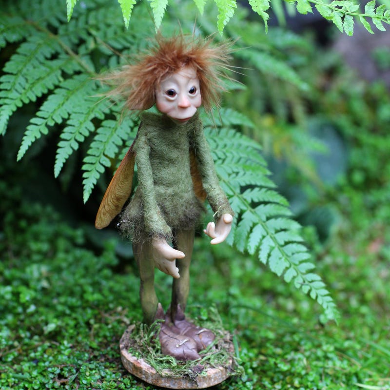 Polymer Clay Elf - Etsy