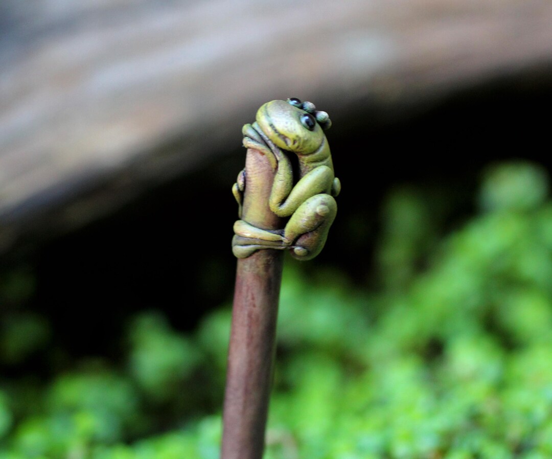 Frog Tribal Hairpin Hair Stick - Etsy