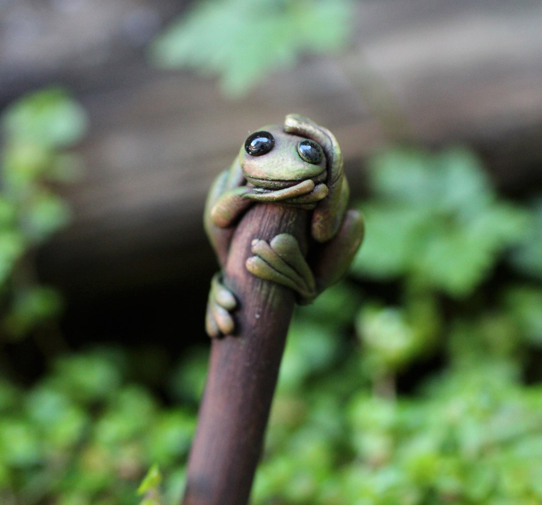 Frog Tribal Hairpin Hair Stick - Etsy