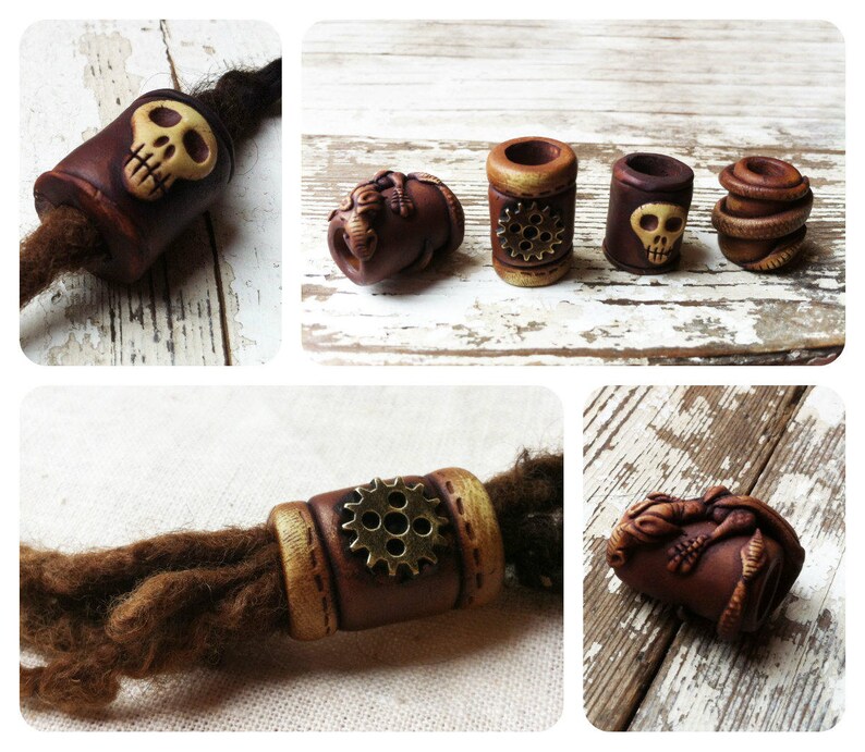 Mushroom Toadstool Dread Bead 10 -12mm - Etsy