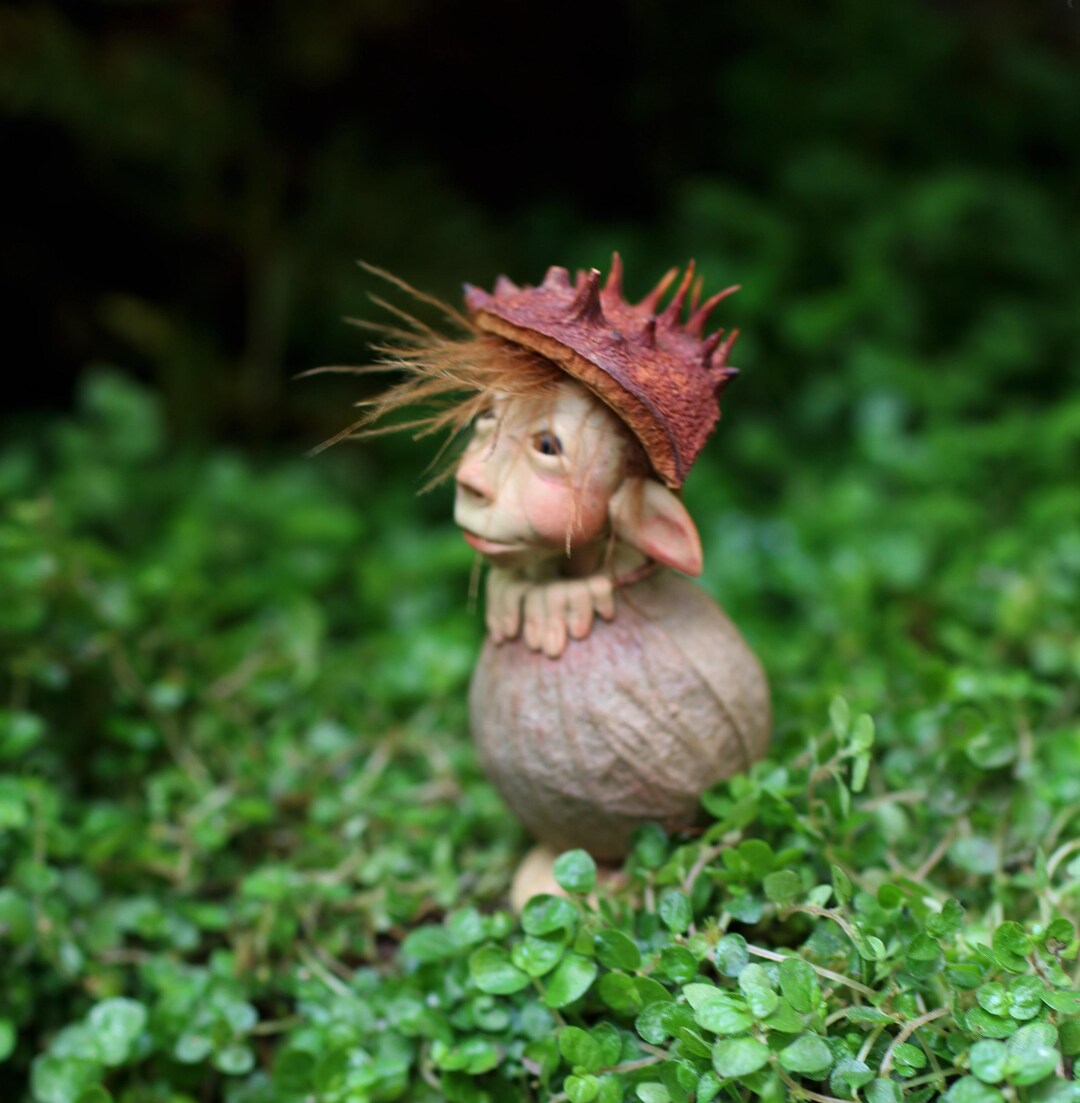 OOAK Forest Creature Critter Pixie Figurine Art Doll - Etsy