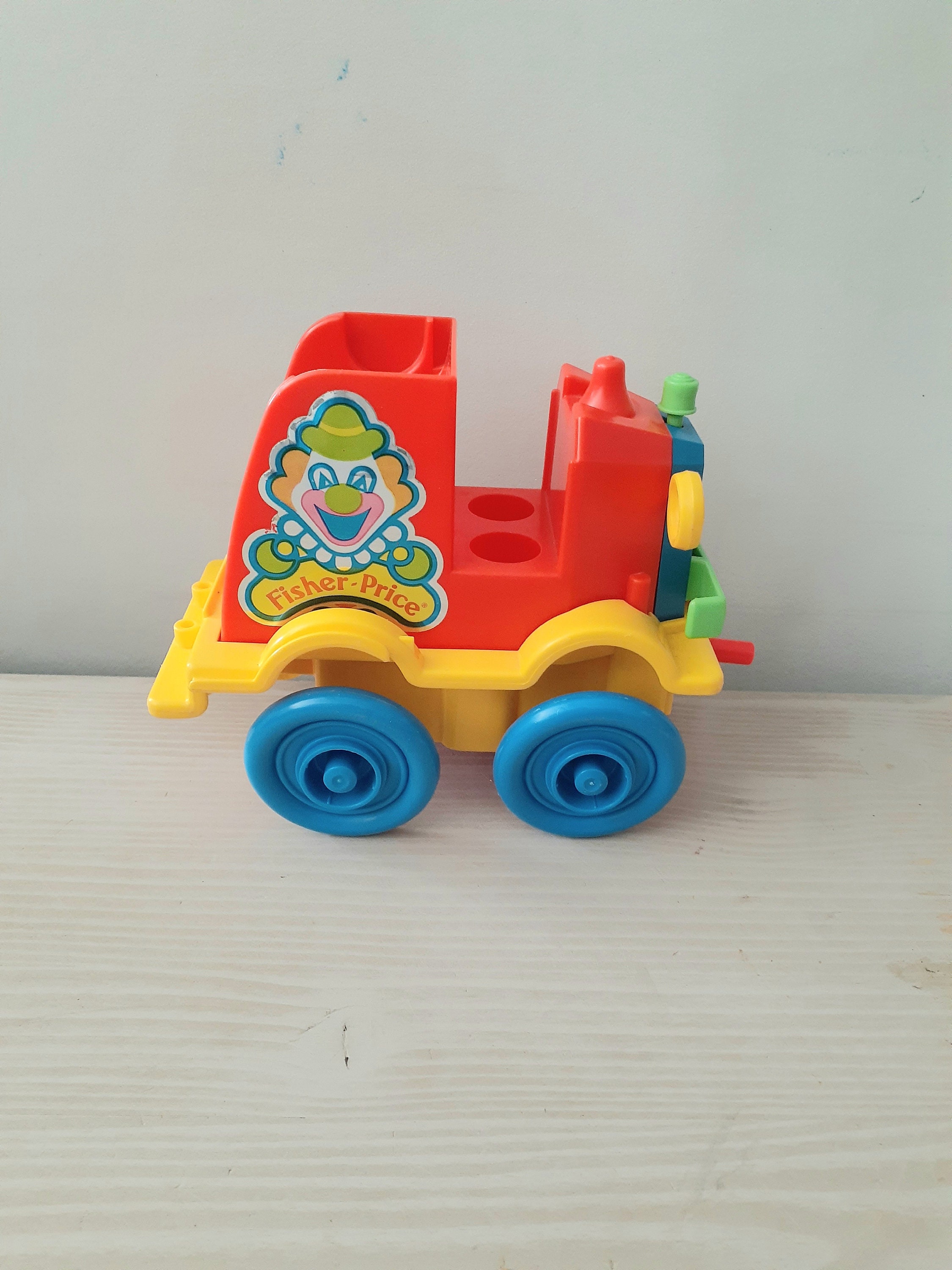 Vintage Fisher Price Crazy Clown Fire Brigade With Original Box - Etsy