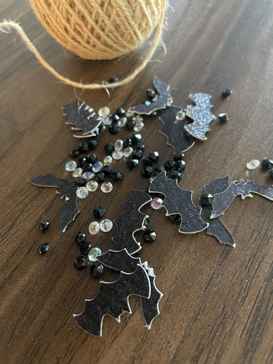 Glitter Confetti Bats - Etsy