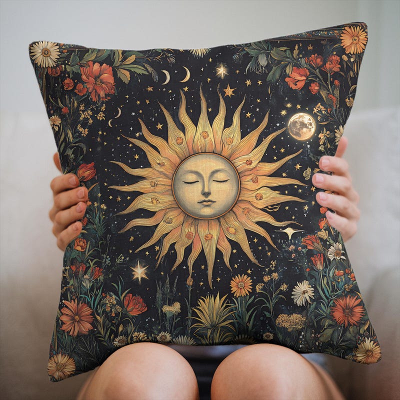 Hippie Pillow - Etsy