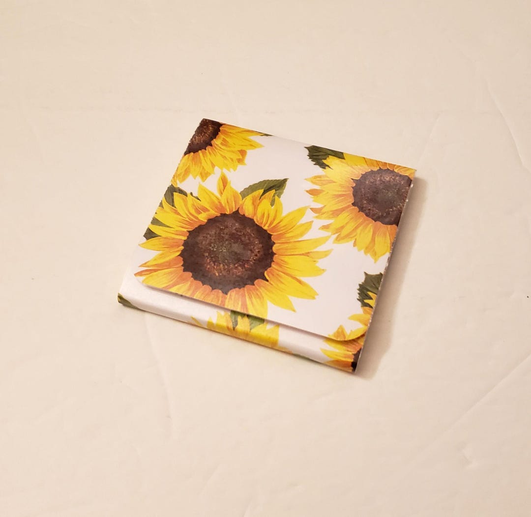 Sunflower Sticky Notes Pad/sunflower Notepad/sunflower Stationery ...