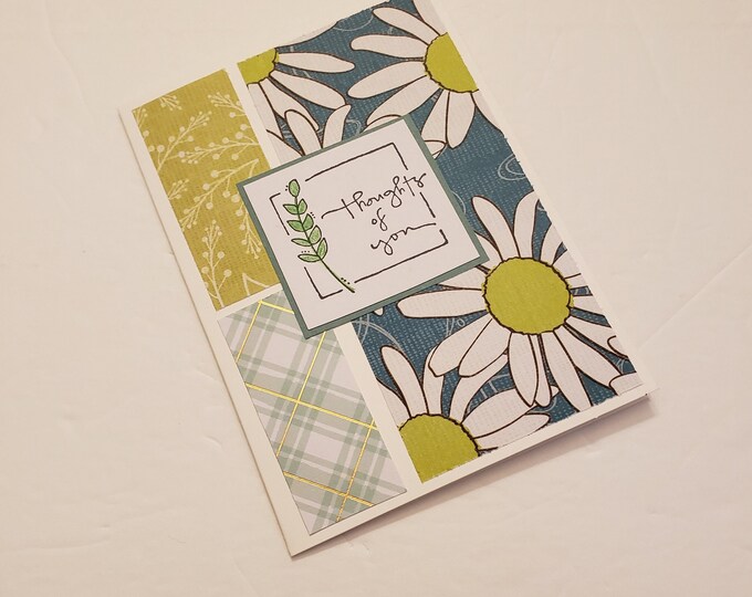 Thinking of You Greeting Card - Thoughts of You/daisy Notecard/daisy ...