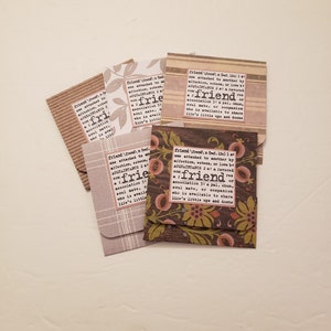 Tea Card Set/tea Party Favors/tea Note Cards - Friend/tea Gift Set ...