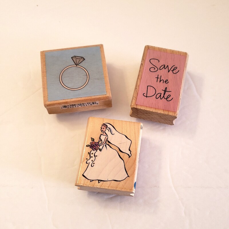 Wedding Rubber Stamp - Etsy