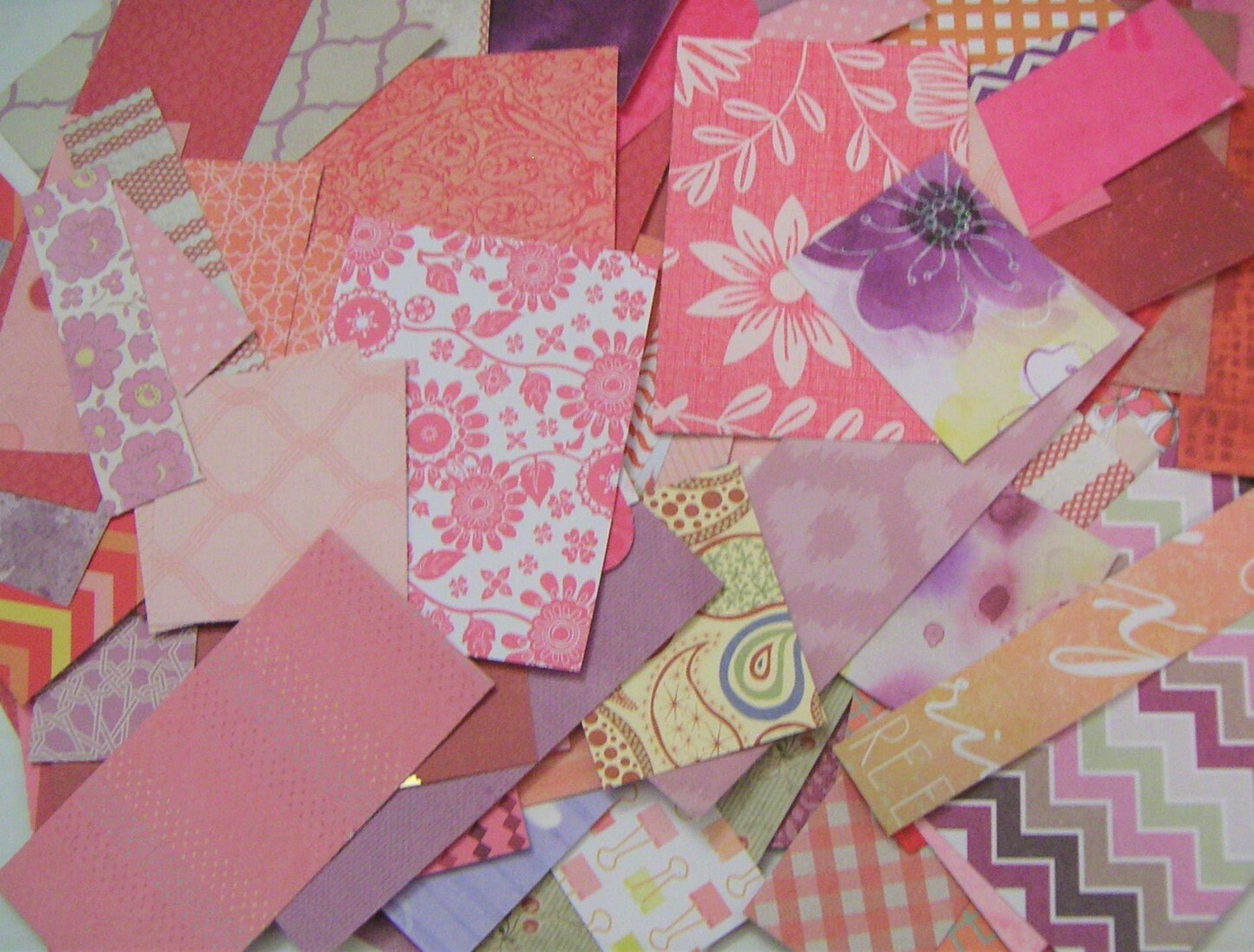 Scrap Paper Pack for Paper Crafting, Card Making, Scrapbooking, Junk ...
