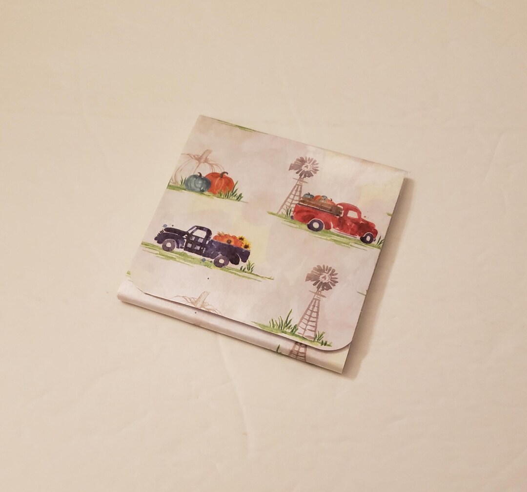 Fall Themed Sticky Notes Pad/windmill Sticky Notes/pumpkin Sticky Notes ...