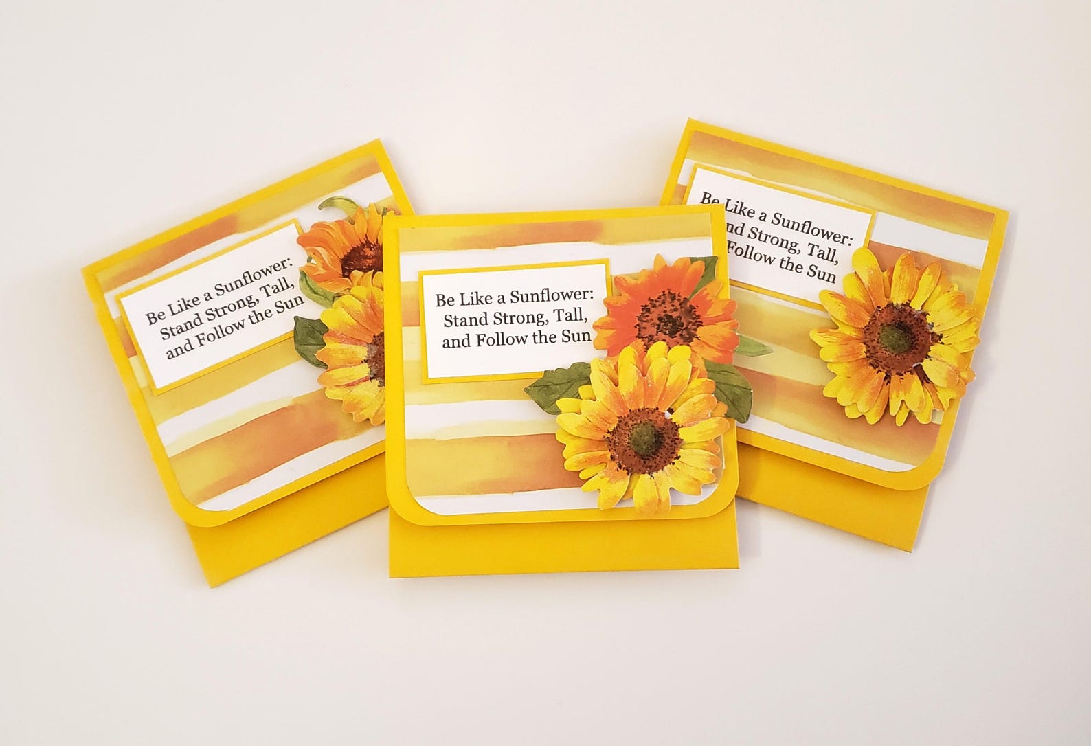 Sunflower Tea Party Favors -be Like a Sunflower/sunflower Tea Favors ...