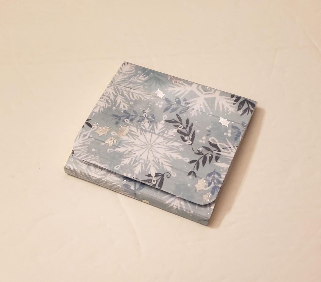 Snowflake Sticky Notes Pad/snowflake Notepad/winter Stationery/winter ...