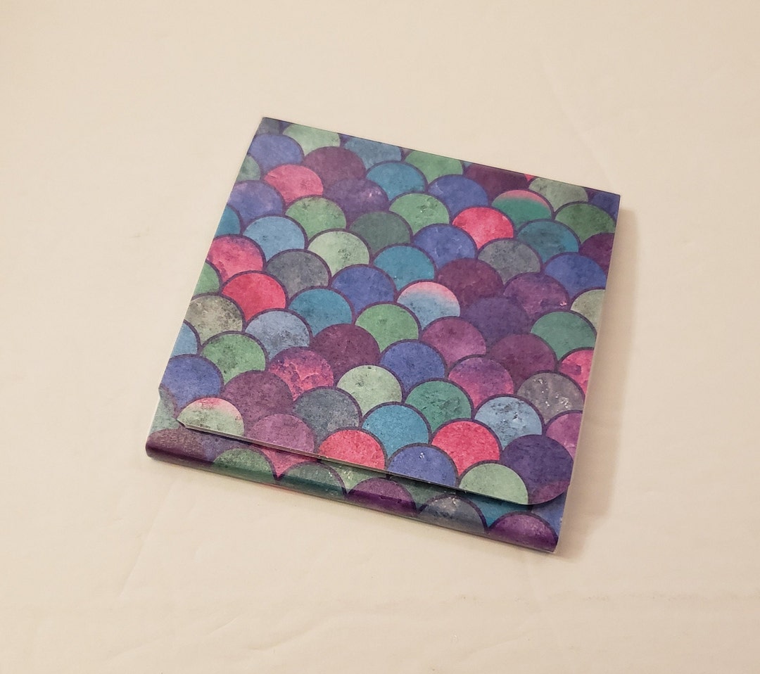 Colorful Fish Scales Sticky Notes Pad/mermaid Scales Sticky Notes Pad ...