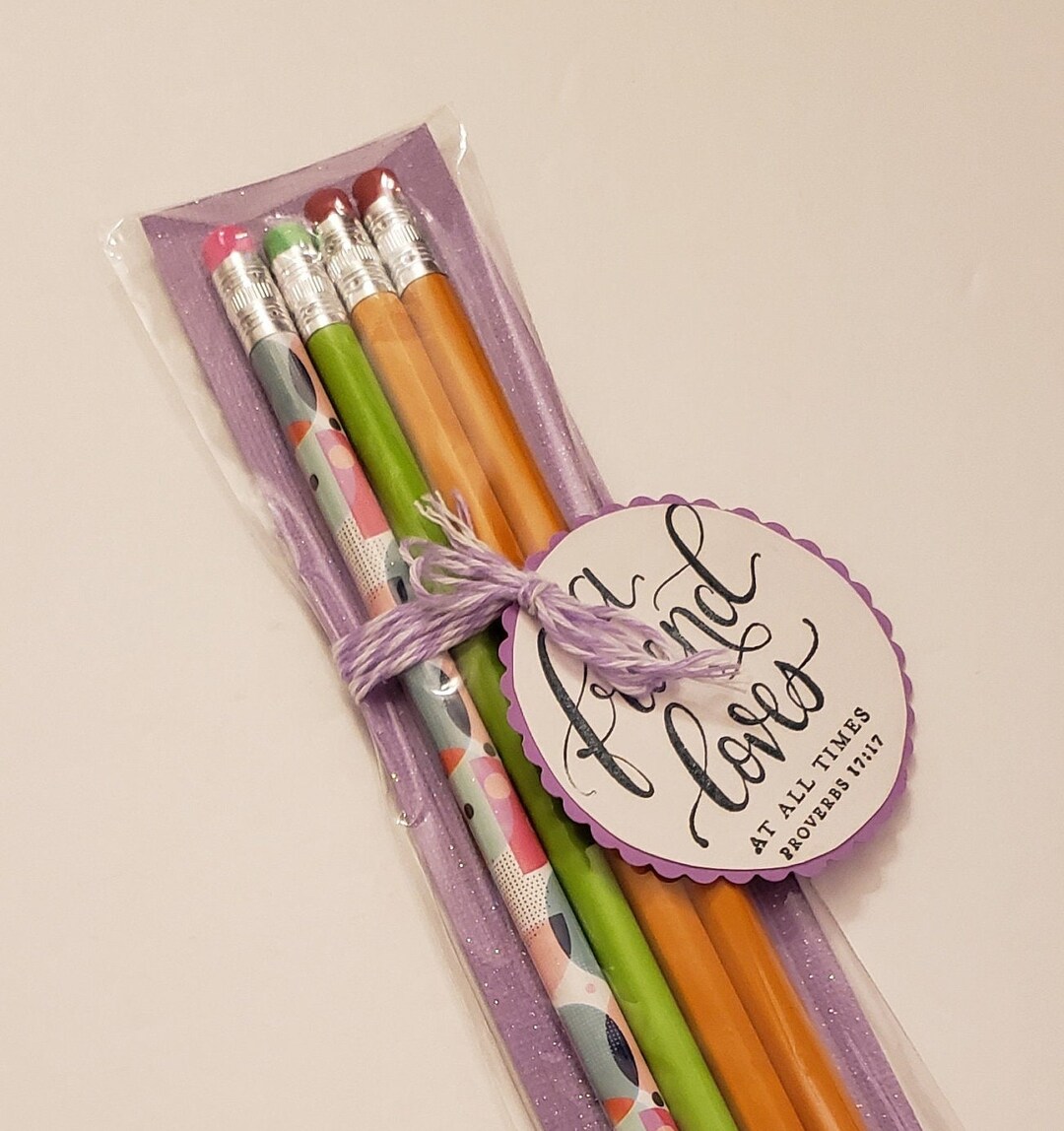 Pencil Gift Set/pencil Set/no 2 Pencils/friendship Pencil Gift Set - A ...