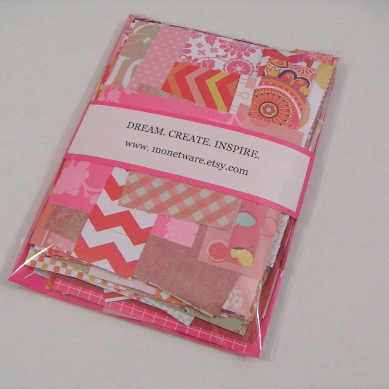 Scrapbook Paper Pack - Etsy