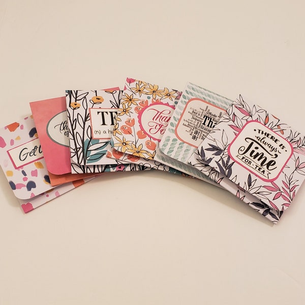 Tea Bag Envelopes - Etsy
