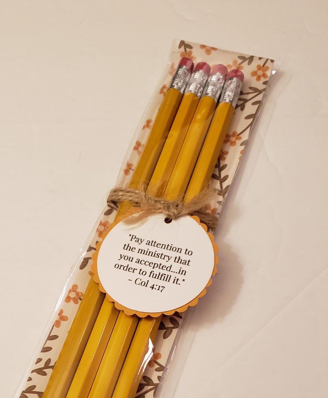 Pencil Gift Set/pencils/yellow No 2 Pencil Set/pioneer Pencil Gift Set ...