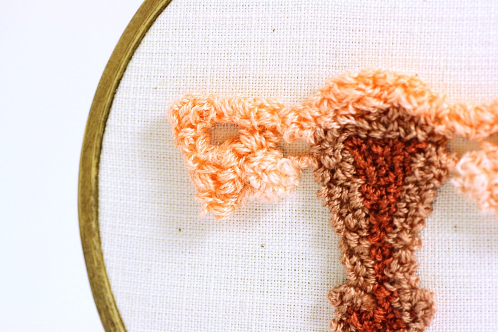 Anatomical Uterus Sculpture a 3 Inch Hoop. Feminist Christmas | Etsy