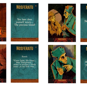 Nosferatu by Robert Jimenez Trading Card Set Horror Monster Vampire Art ...