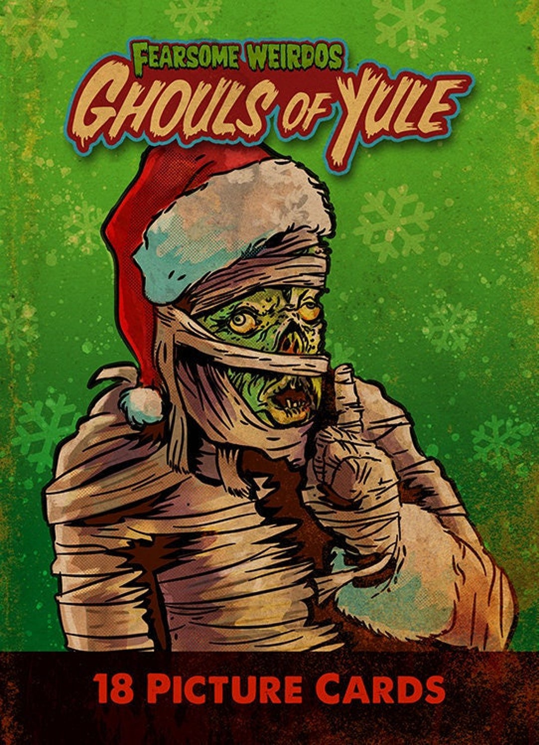 FEARSOME WEIRDOS: Ghouls of Yule by Robert Jimenez 18 Card Monster ...