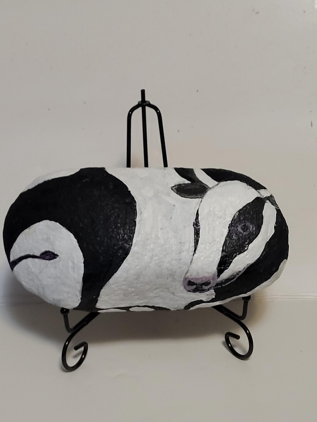 Holstein Cow Painted on a Large River Rock - Etsy