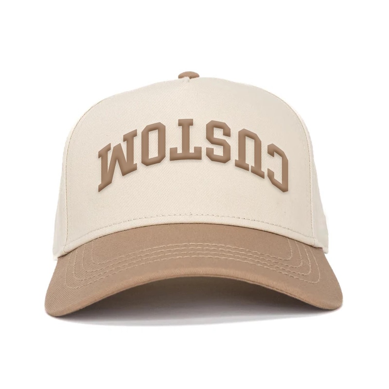 Upside Down Text Hat - Etsy