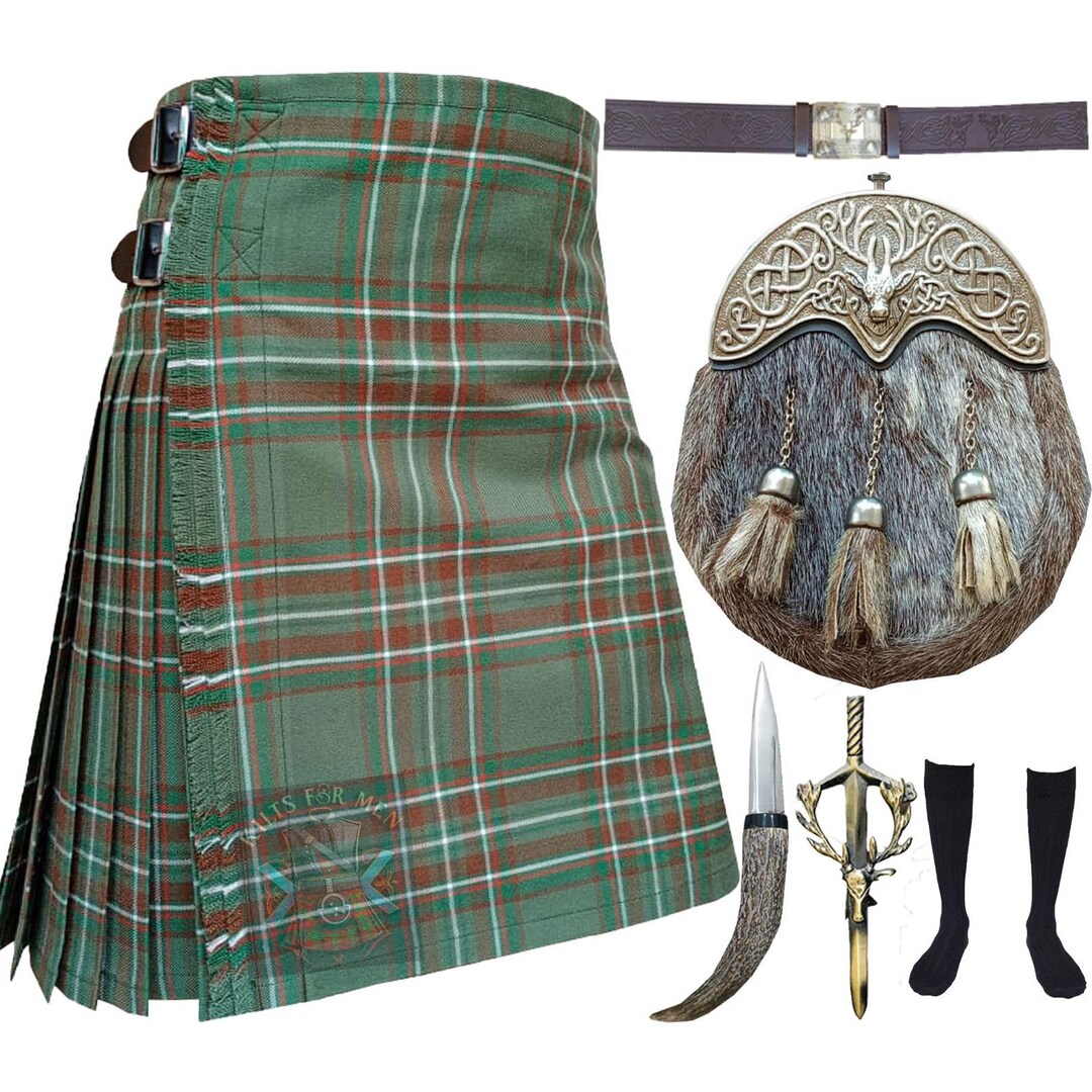 Kelly Dress Tartan Kilt Outfit: Handmade Scottish Highland Dress Set - Etsy