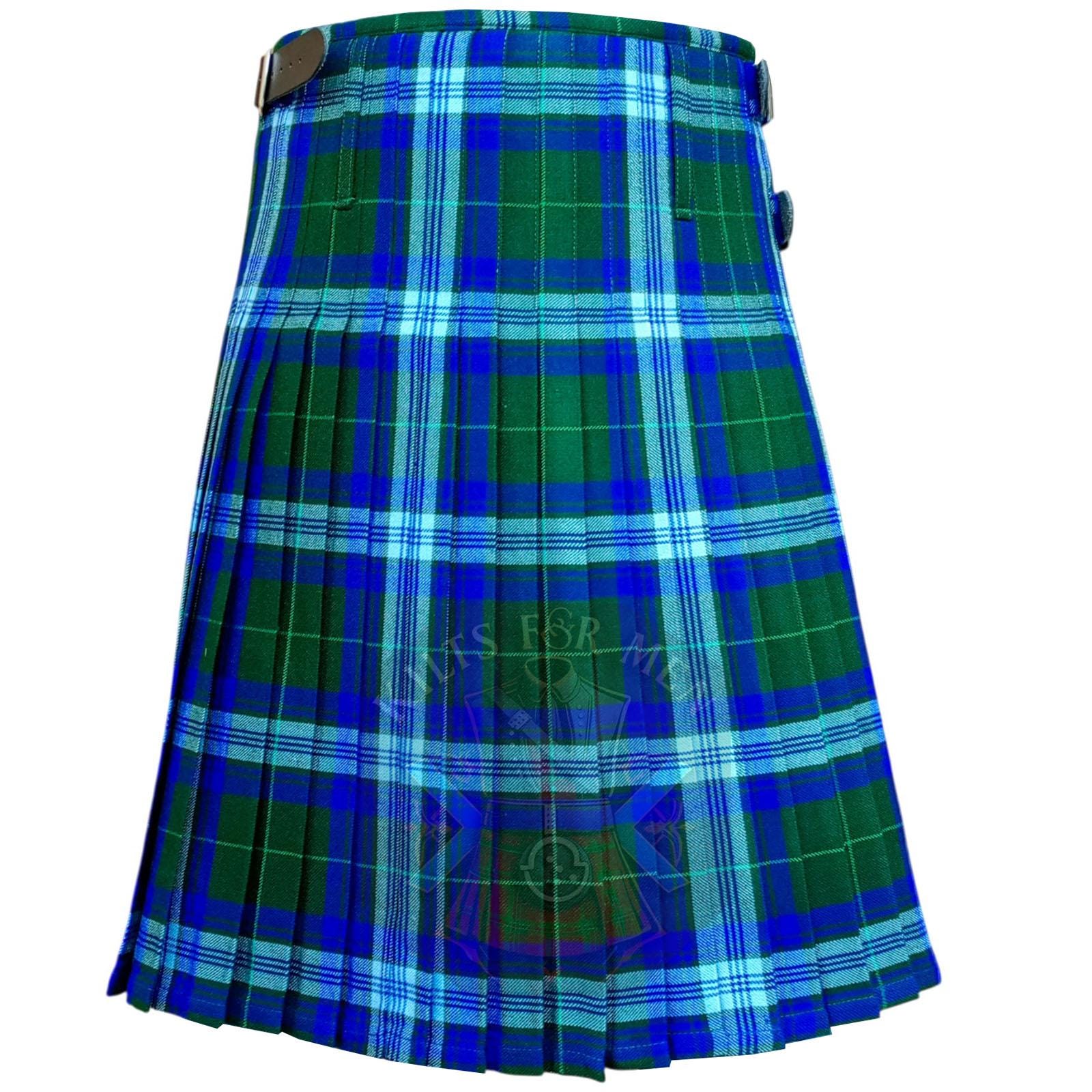 Clan Jones of Welsh Tartan Kilt for Men | Brand New Scottish Highland ...
