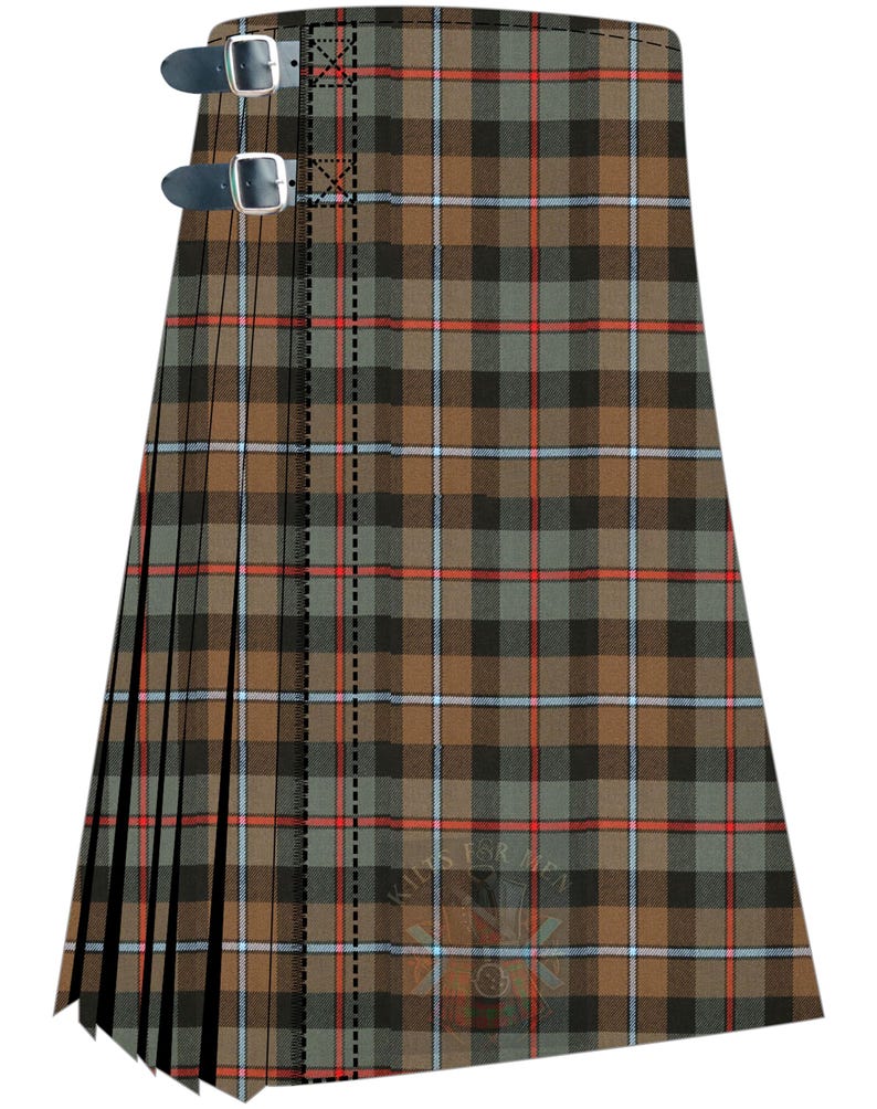 Clan Campbell of Cawdor Tartan Kilt: Scottish Traditional Stitched Kilt ...