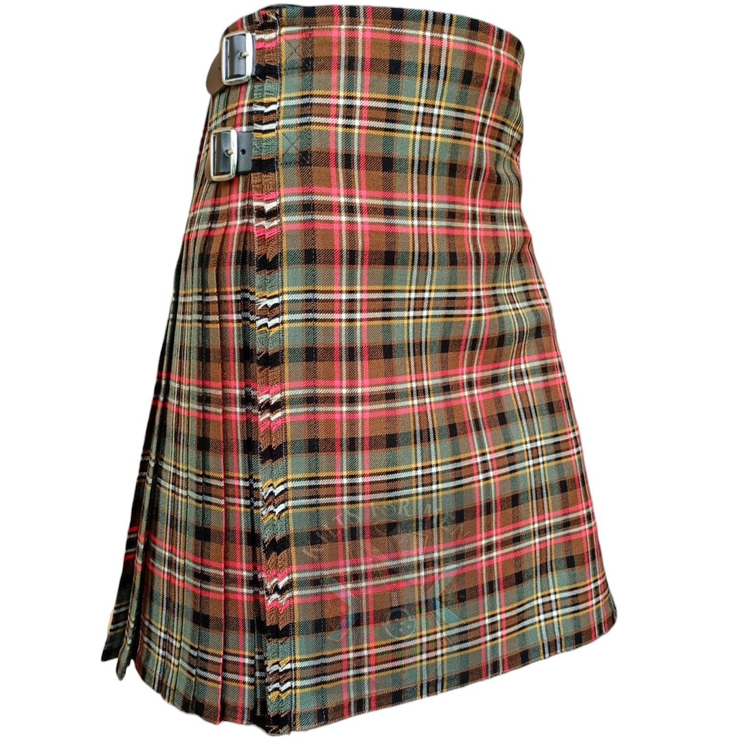 Handmade Scott Weathered Tartan Kilt: Traditional Highland Wear - Etsy UK