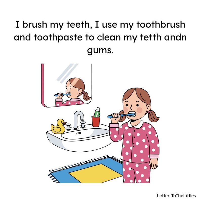 Brushing My Teeth & Taking Care of My Body: A Social Story About ...