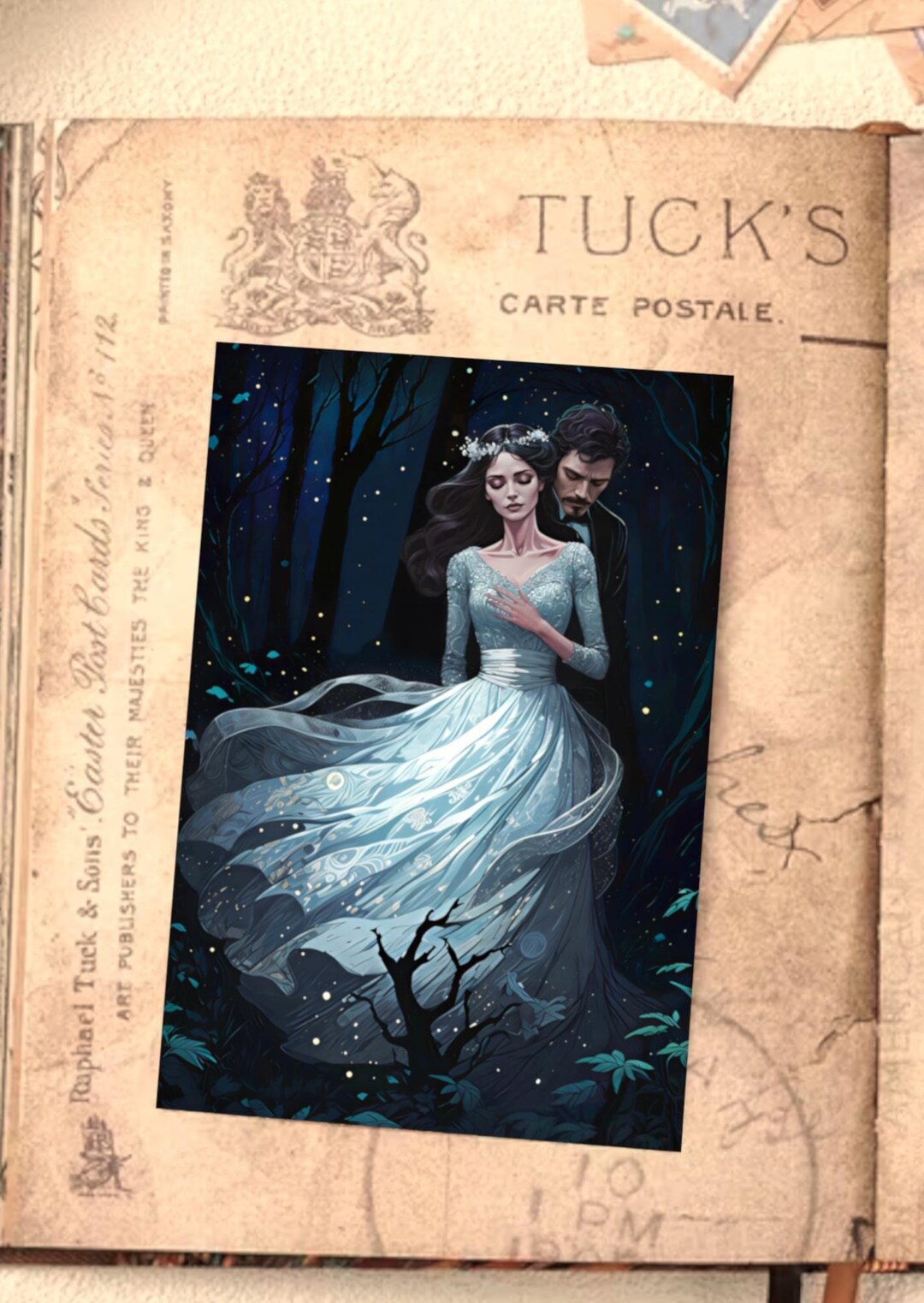 Addie Larue Fan Art Print · Gothic Fantasy Wall Art · VE Schwab ...