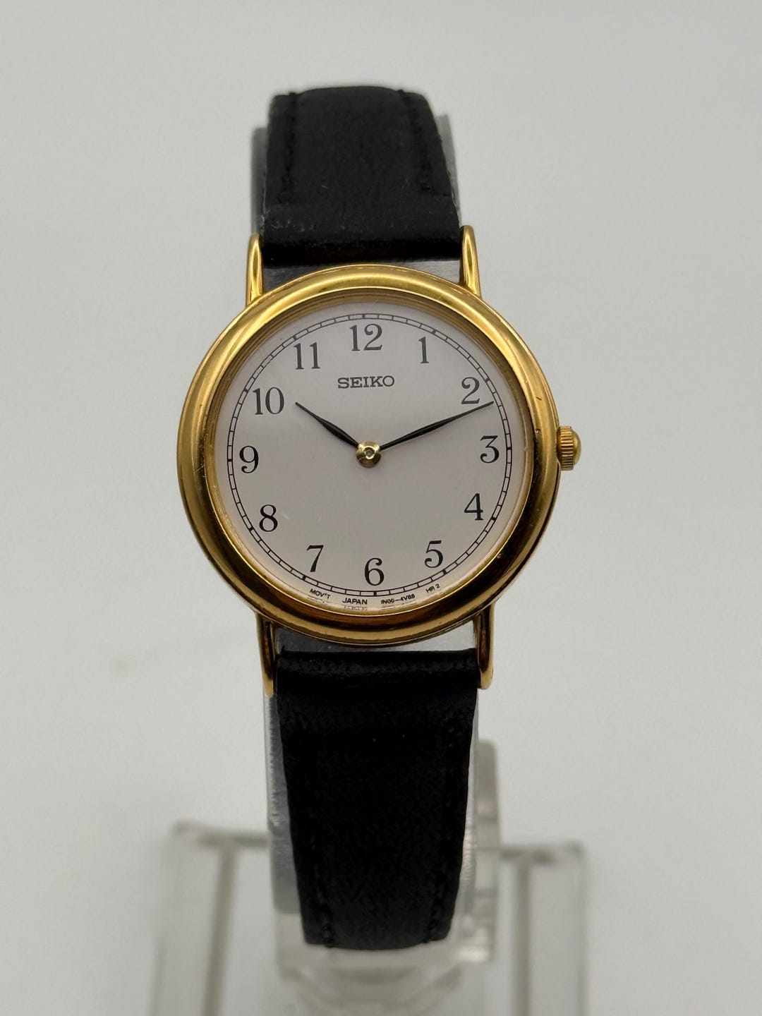 Vintage Seiko 1N00-0D59 Womens Gold Tone Quartz Watch With a Classic ...