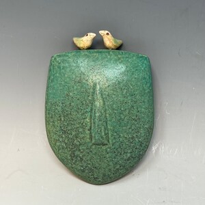 Cycladic Inspired Head With Two Birds by Margaret Wozniak - Etsy