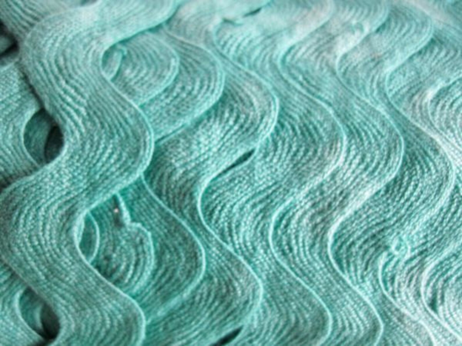 AQUA Cotton Rick Rack | Etsy