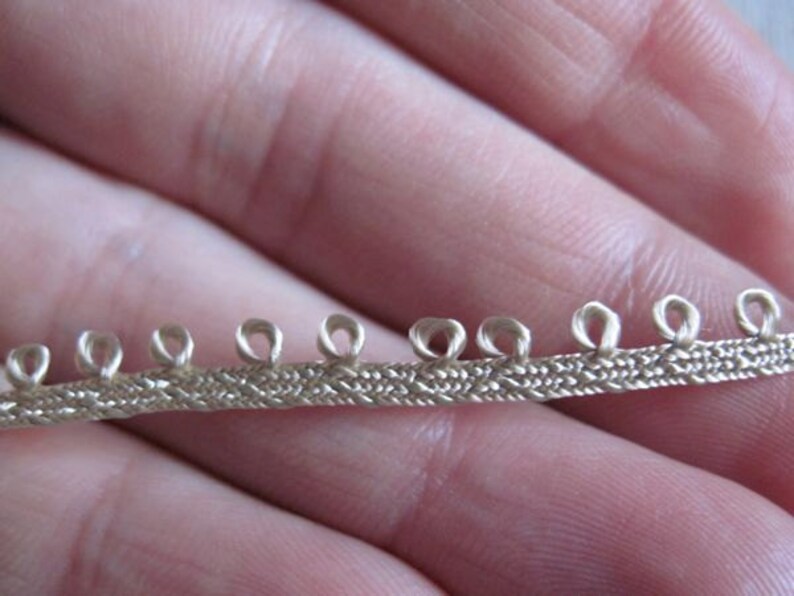 TAN Picot Braid Trim - Etsy