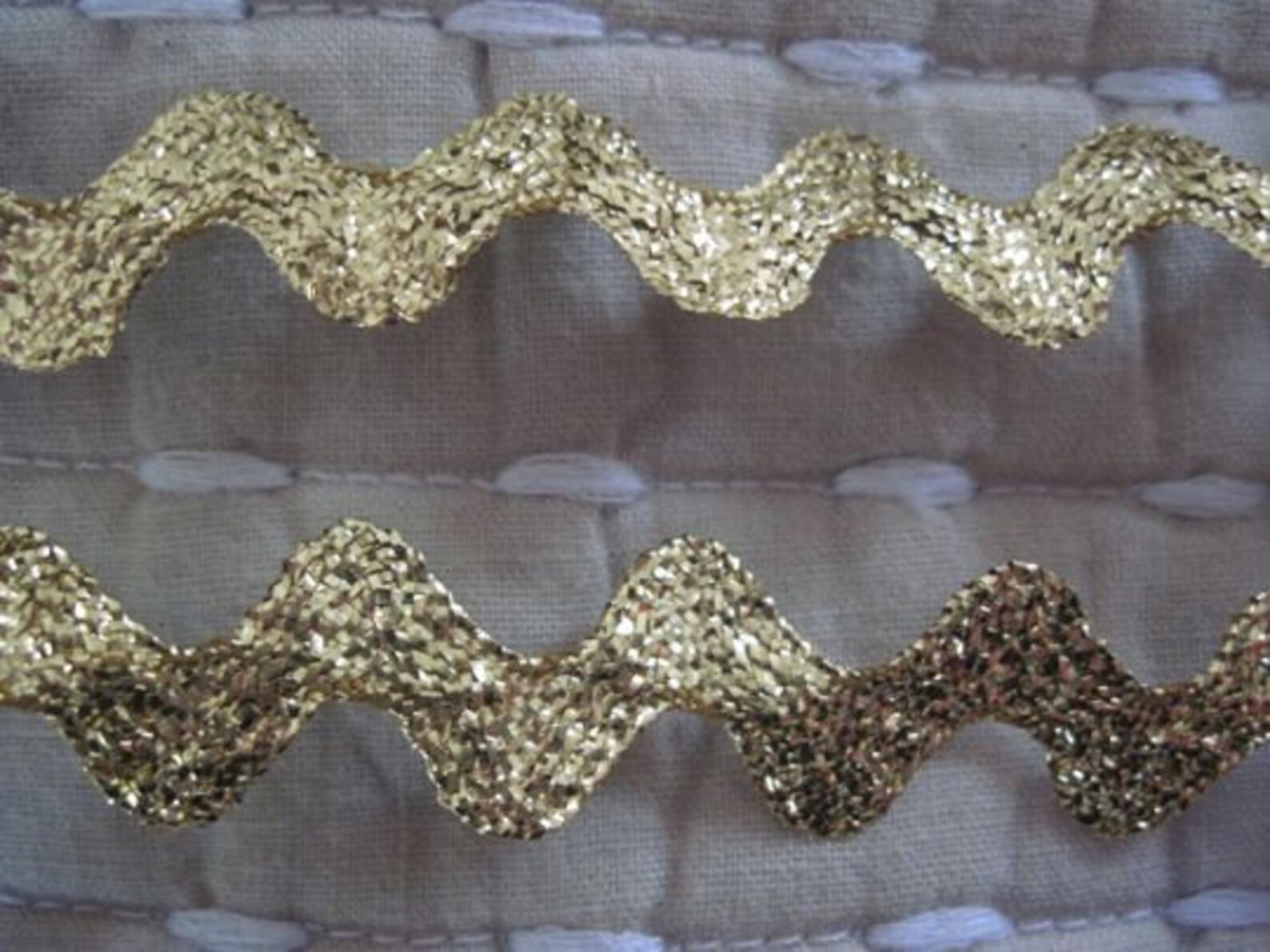 GOLD Metallic Rick Rack - Etsy