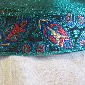 Tribal Riot Sparkle Jacquard Vintage Ribbon or Belting - Etsy
