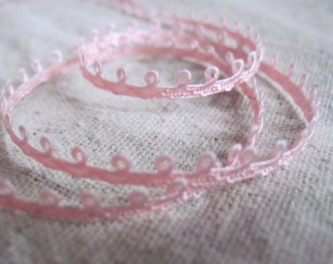 PINK Picot Braid Trim - Etsy