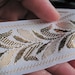 Golden Hearth Wheat Ribbon in GOLD on Natural WHITE - Etsy