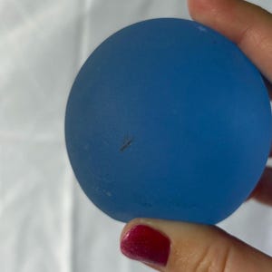 1990s Celestial Crescent Moon & Stars Glass Spherical Paperweight ...