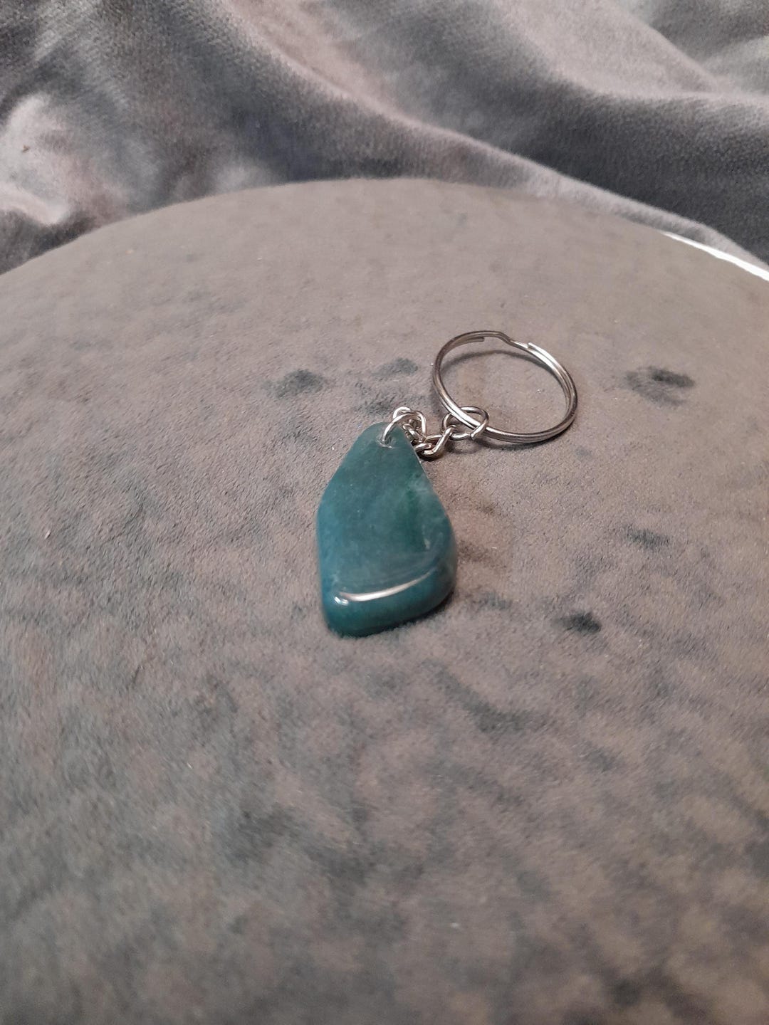 Handmade Guatemalan Jadeite Stone Keychain. Keychain Christmas Gift ...