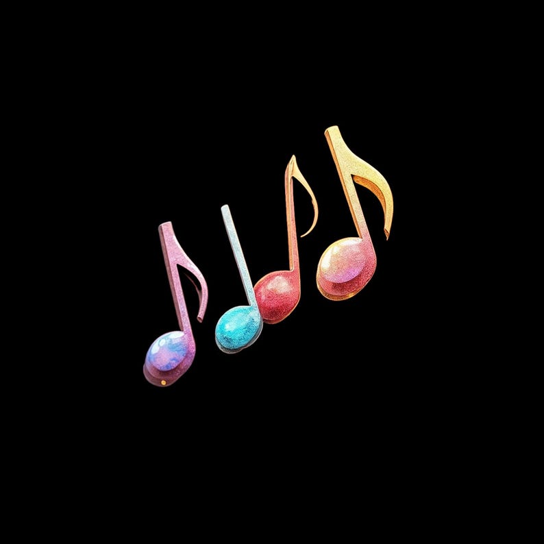Musical Clipart Pack – 7 Illustrations - Etsy