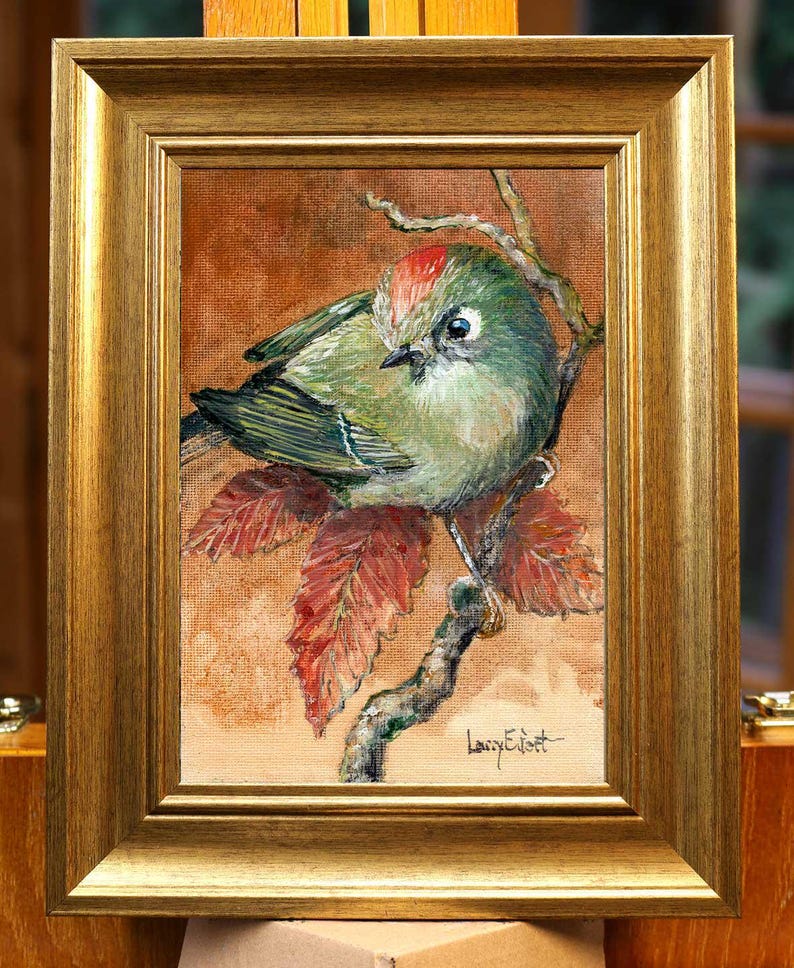 Ruby-crowned Kinglet 2, Larry Eifert - Etsy