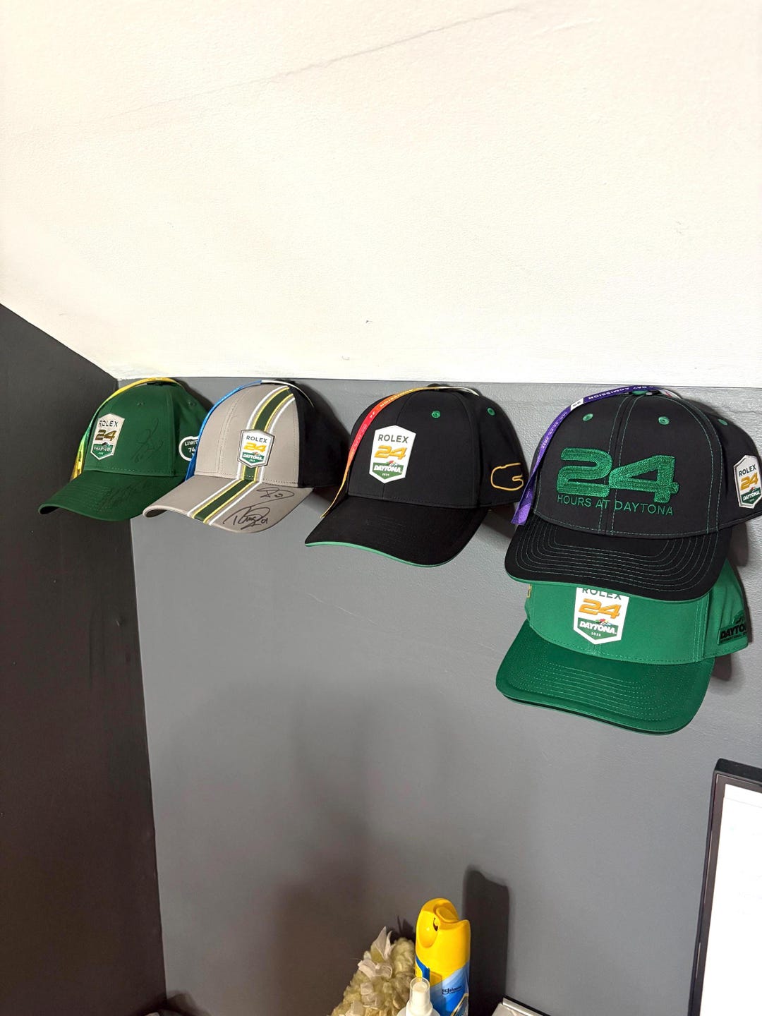 Floating Hat Hanger | Low-profile Hat Hanger | Minimalistic Hat Hook ...